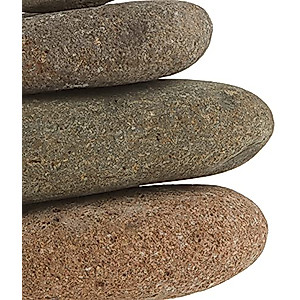 Ancient Graffiti Large 7-Stone Natural River Stone Cairn