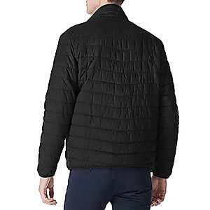 Outdoor Ventures Men's Lightweight Packable Puffer Winter Jacket Insulated Puffy Coat for Snow Ski Hiking Travel