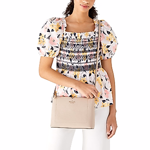 Kate Spade New York Wkr00058 Harlow Crossbody, Warm Beige