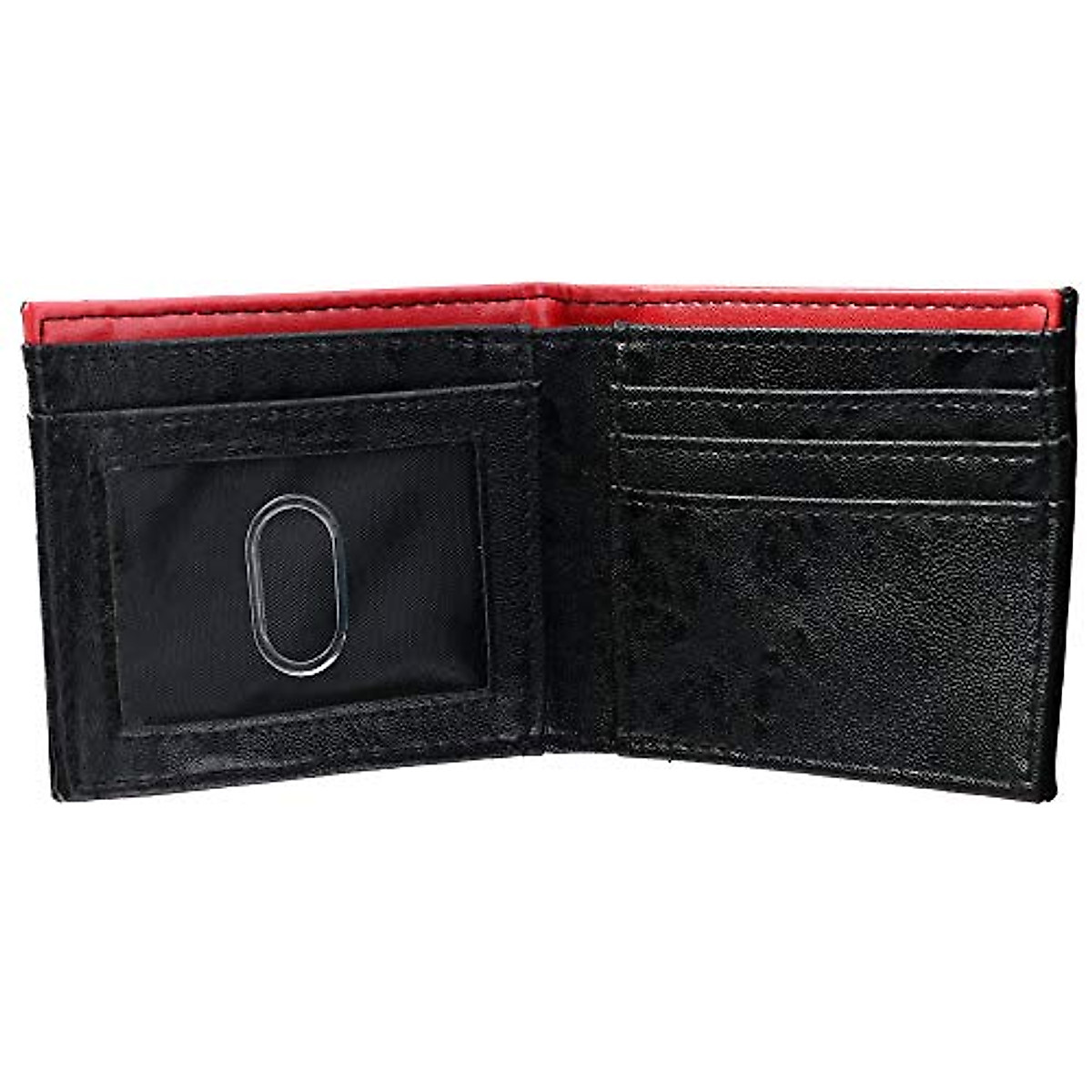 Marvel Deadpool Bi-Fold Boxed Wallet, Red & Black, One Size