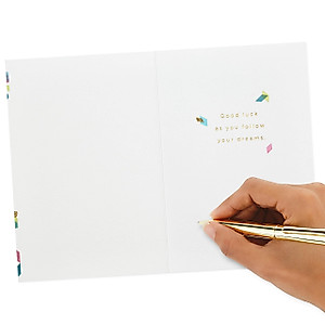 Hallmark Signature Graduation Card (Every End Is a Beginning Ralph Waldo Emerson Quote)