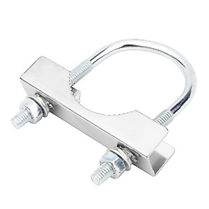 GBGS U-Bolt Clamp,1-5/8" Open Width U Pipe Antenna Pole Clamps