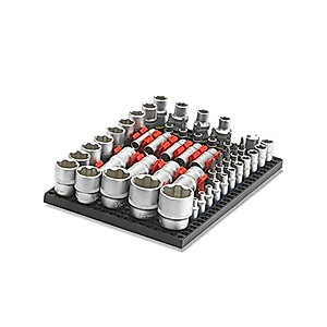 3/8" Socket Holders (50 pcs) - Accessories for ORGANIZER GENIE Pegboards to Organize Tools