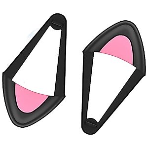 Beats Solo 3 Cat Ear Decoration for Kids, Cute Cat Ears Attachment for Bose QC35 QC25, Sony WH-1000XM4 WH-1000XM3 WH-1000XM2 Headphones, Universal Adjustable Straps for Headband Width (1.1in ~1.5in)