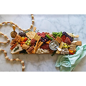 4pcs Cheese Knives Set - Butter Knife,Cheese Knife,Cheese Slicer,Cheese Fork, Stainless Steel Cheese Knife Set for Charcuterie Board and Accessories