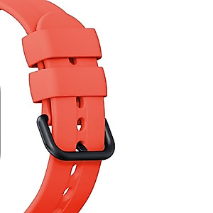 Gabb Watch Style Band - Kids Watch Band Replacement, Flexible, Waterproof Soft Silicone for All Watches, Easily Adjustable, Sweatproof and High-Performance Silicone (Red)