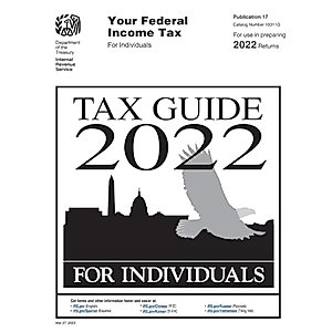 Your Federal Income Tax For Individuals (Publication 17): Tax Guide for Individuals
