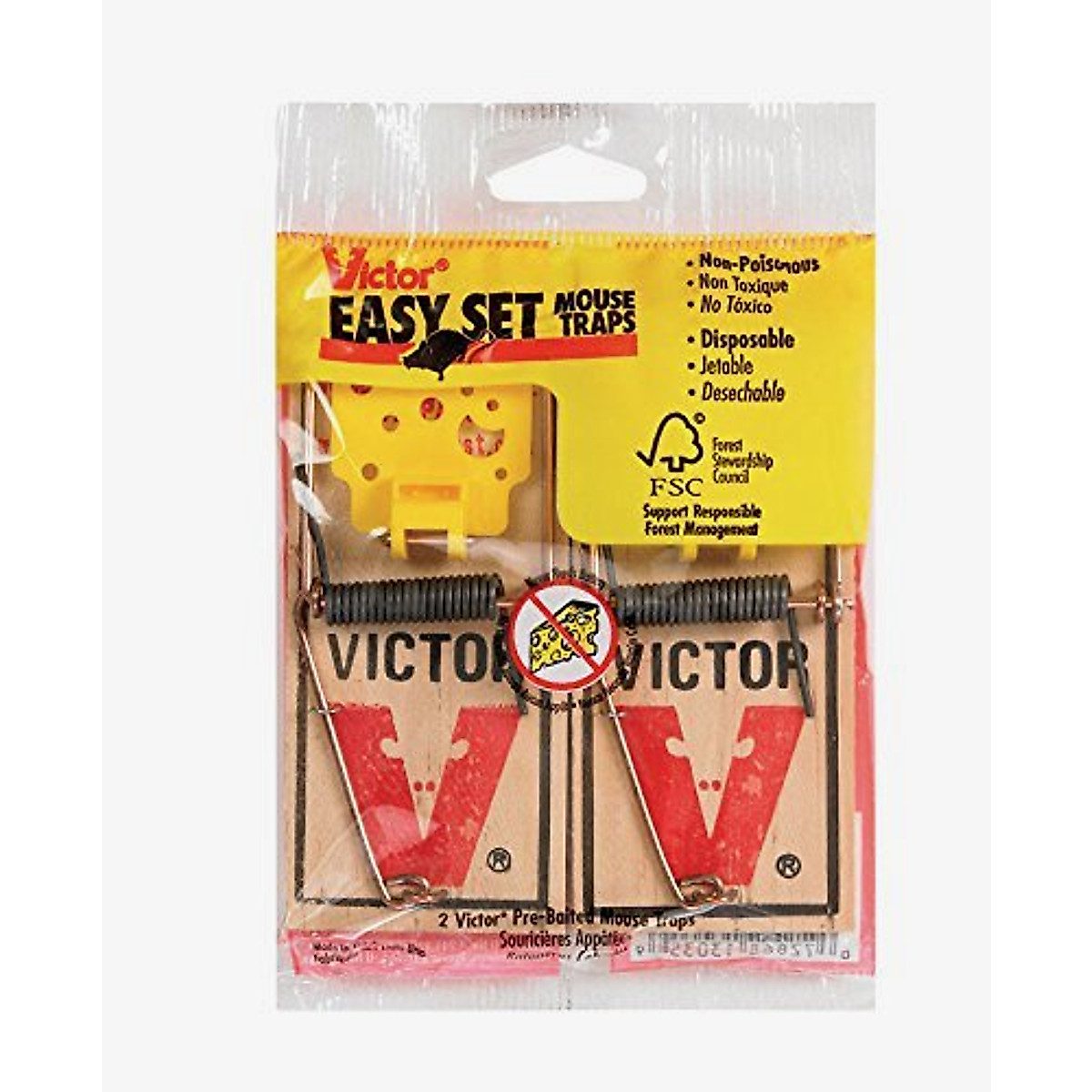 Victor EZ set mouse trap (Pack of 50)