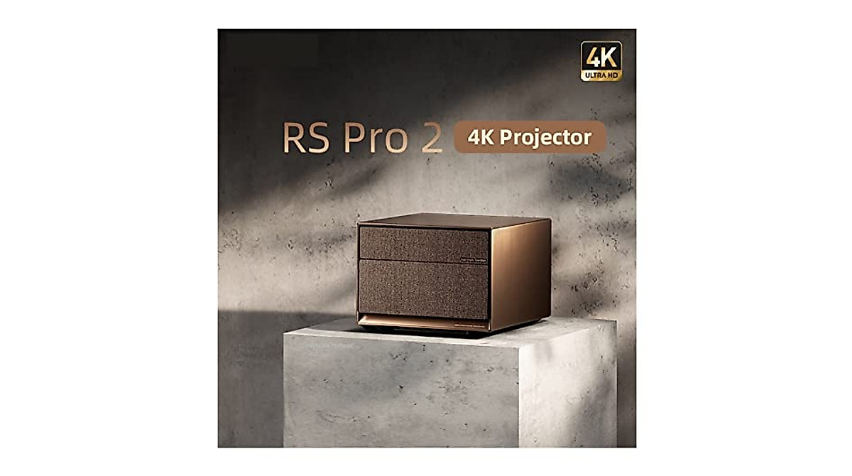 4K Projector RS Pro 2 - Ultimate Home Theater & Gaming Experience