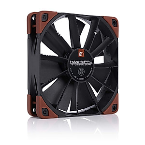 Noctua NF-F12 iPPC-2000 PWM, Heavy Duty Cooling Fan, 4-Pin, 2000 RPM (120mm, Black)