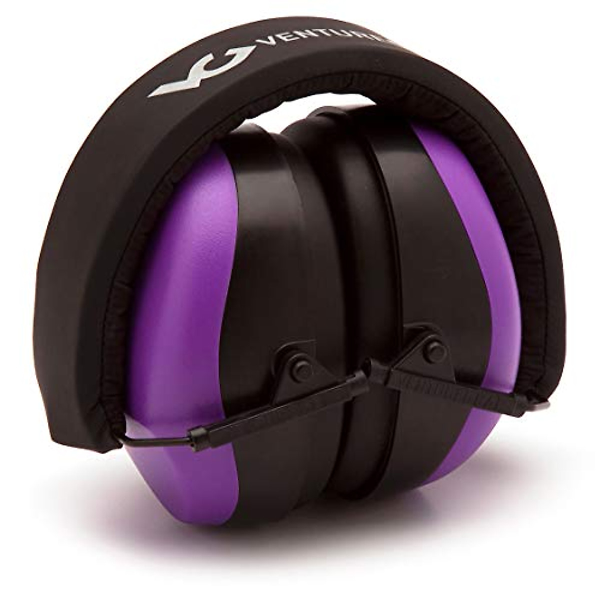 Venture Gear VG80 Series Adult Hearing Protection Earmuff, Purple, VG Clamshell, one Size (VGPM8065C)
