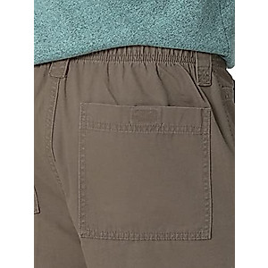 Wrangler Authentics mens Canvas Utility Hiker cargo shorts, Earth Green, 36 US
