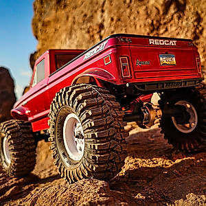 Redcat Ascent 1/10 Scale Low Center of Gravity (LCG) Performance Rock Crawler - Red
