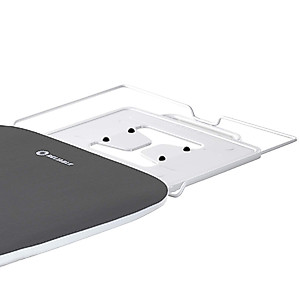 Reliable 320LB Home Ironing Board - Made in Italy 2-in-1 Home Ironing Table with Large 55 Inch Pressing Surface (Extended), Iron Board Made with Heavy-Duty Tube Frame Construction, Strong Iron Rest