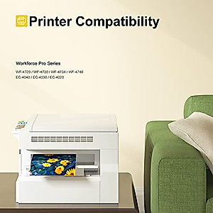 802XL Remanufactured Ink Cartridges Replacement for Epson 802XL 802 802 XL T802XL T802 for Epson 802XL Ink Cartridges Combo Pack for Pro WF-4740 WF-4730 WF-4720 WF-4734 EC-4020 EC-4030 (4 Pack)