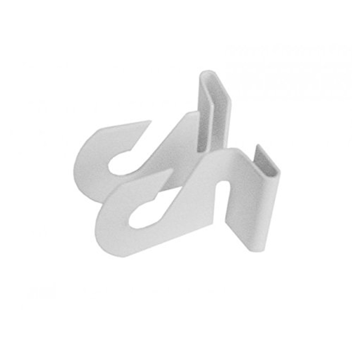 SharpTank Classroom Ceiling Hooks - High Strength Aluminum Ceiling Track Bar-Clamp Fastener Designed for Drop-Ceiling T-Bars - Holds up to 15 lbs (12 Pairs)