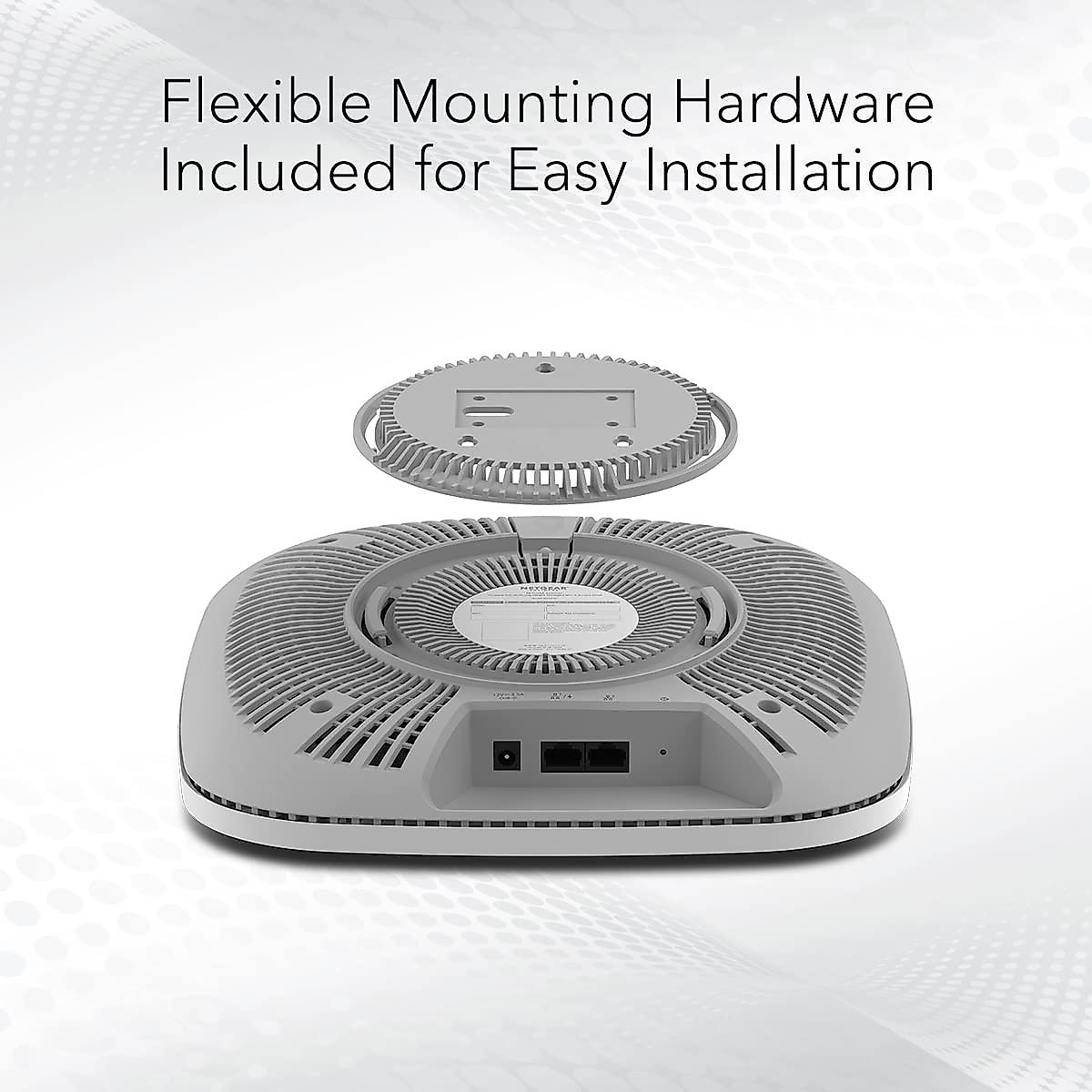 NETGEAR Cloud Managed Wireless Access Point (WAX625) - WiFi 6 Dual-Band AX5400 Speed | Up to 328 Client Devices | 802.11ax | Insight Remote Management | PoE+ Powered or AC Adapter (not Included)