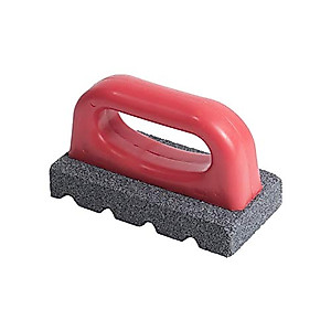 MARSHALLTOWN Rub Brick, Fluted 20-Grit Silicone Carbide Surface, Concrete Tools, Masonry Tools, Clean Bricks, Dressing Down and Remove Marks From Concrete, RB192