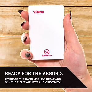 Skybound Superfight Anime Deck 2: 100 Expansion Cards for The Game of Absurd Arguments | for Kids Teens Adults, 3 or More Players, Ages 8+