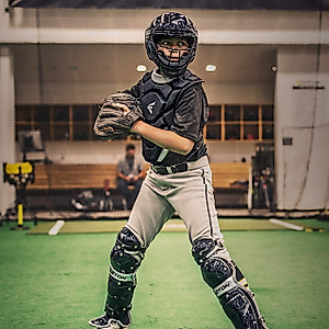 Easton | BLACK MAGIC Baseball Catcher's Equipment | Box Set | NOCSAE Approved | Youth | Multiple Colors