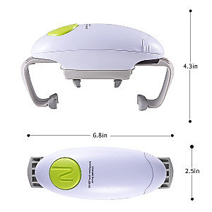 Wingosoph Electric Jar Opener, Kitchen Gadget Automatic Jar Opener with Less Effort for Woman Seniors with Arthritis, Weak Hands