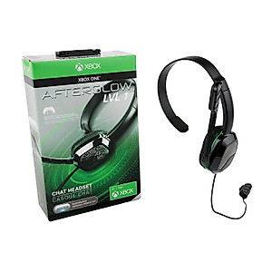 PDP Gaming LVL1 Wired Chat Headset With Noise Cancelling Microphone: Black - Xbox One