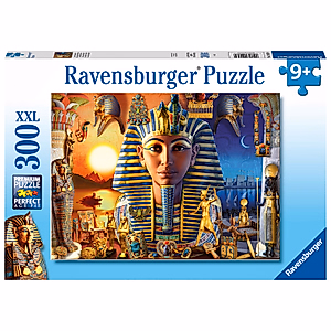 Ravensburger The Pharaoh's Legacy 300 Piece XXL Jigsaw Puzzle for Kids - 12953 - Every Piece is Unique, Pieces Fit Together Perfectly, 20 x 14 inches (50 x 36 cm) When Complete.