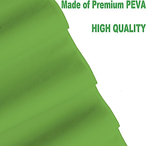 Plastic Lime Green Tablecloths 3 Pack Emerald Green Disposable Table Covers 54" x 108" Sage Green Table Cloths for Jungle Safari Dino Parties Birthdays Weddings, Fits 6 to 8 Foot Rectangle Tables