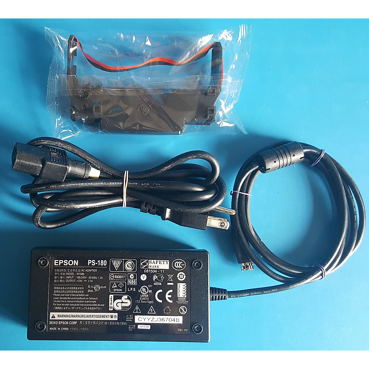 Epson C31C514767 Epson, TM-U220B, Dot Matrix Receipt Printer, Ethernet (E04), Epson Dark Gray, Auto Cutter, Power Supply Included Replaces C31C514667