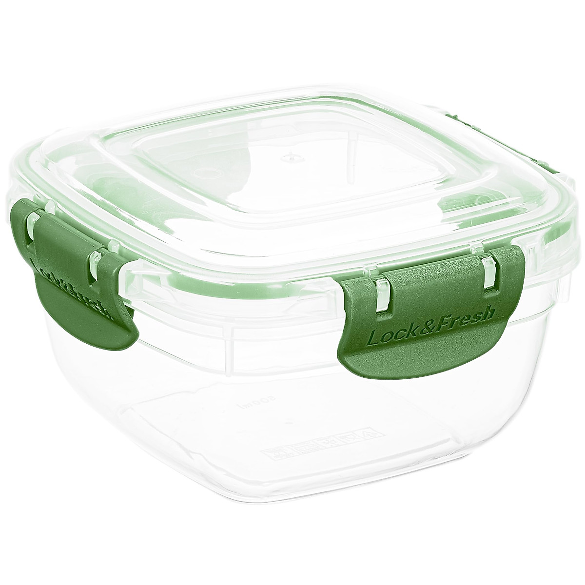 Superio Brand Food Storage Container, 16 oz, Green