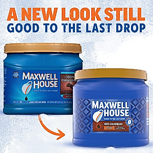 Maxwell House Colombian Medium Roast Ground Coffee (24.5 oz Canister)