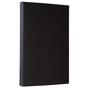 ATS Acoustic Panel 24x36x4 Inches, Beveled Edge, in Black