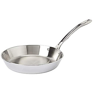 Viking Culinary Contemporary 3-Ply Stainless Steel Nonctick Fry Pan, 10 Inch, Ergonomic Stay-Cool Handle, Dishwasher, Oven Safe, Works on All Cooktops including Induction