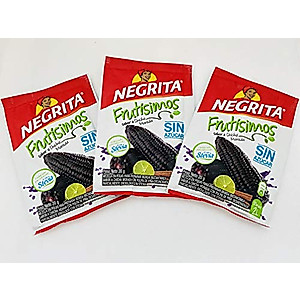 Chicha Morada Negrita with Stevia 35 gr,3 pack 2 liters each pack.Made in Peru.