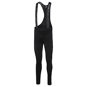 GORE WEAR Men's Thermo Cycling Bib Tights with Seat Pad, C5, Black, X-Large