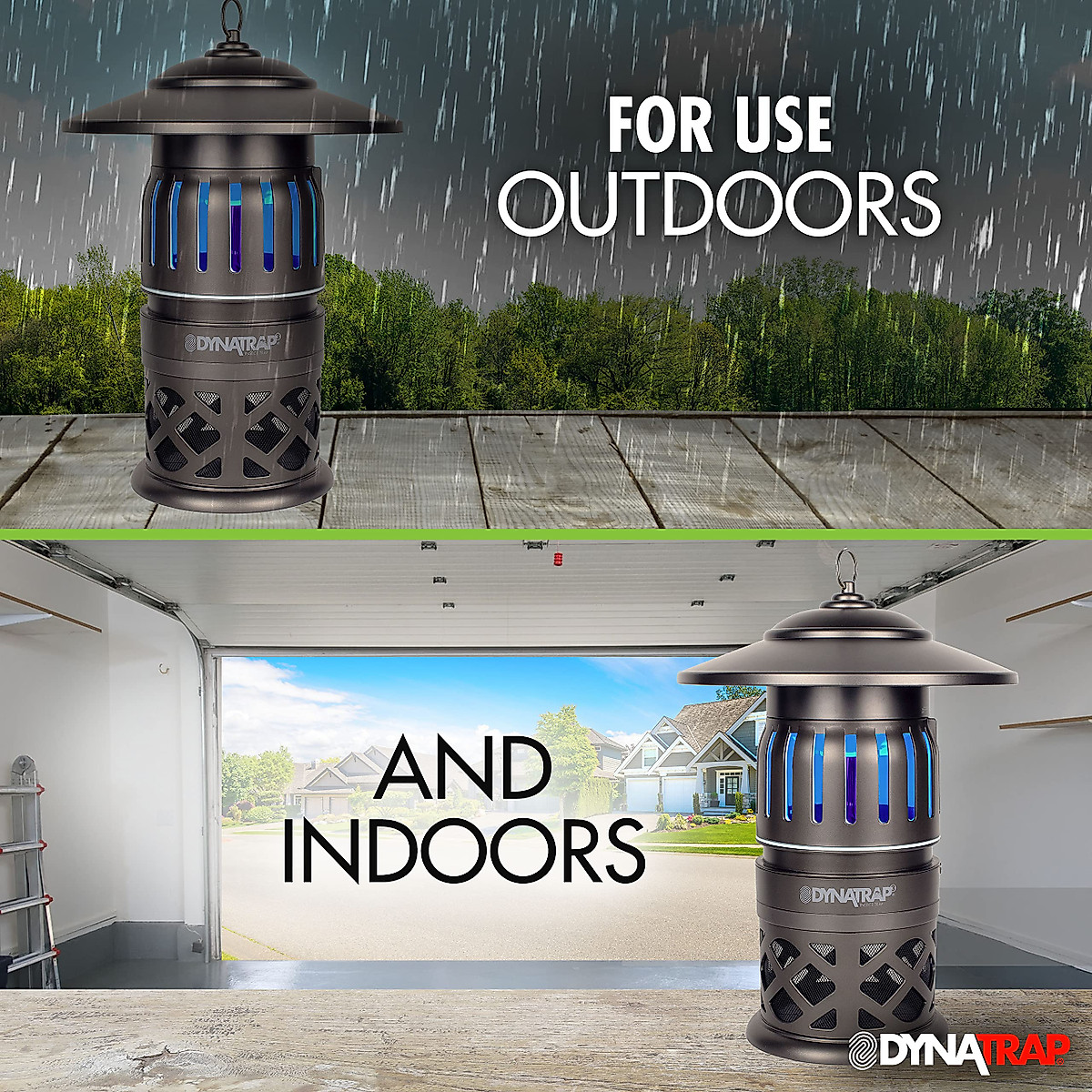 DynaTrap DT1050-TUNSR Mosquito & Flying Insect Trap + DT152 Indoor Insect Trap and Killer