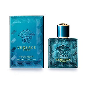 Versace Eros for Men Eau de Toilette Spray, 1.7 Ounce