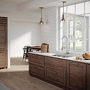 Kraus KBU27 35 inch Undermount 60/40 Double Bowl 16 gauge Stainless Steel Kitchen Sink