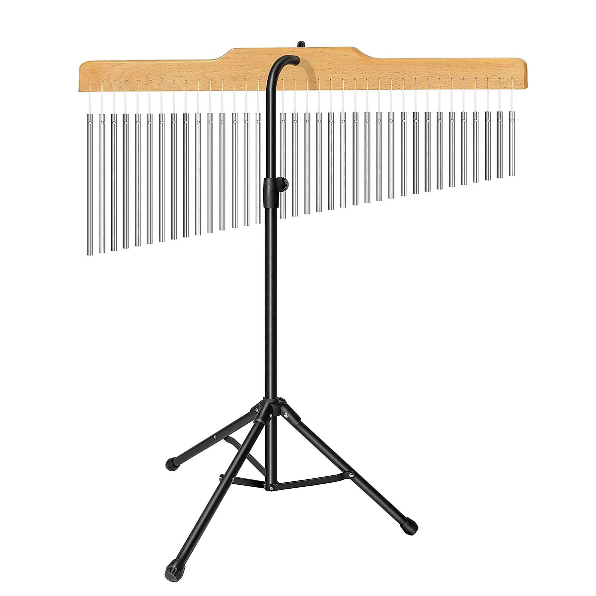 MUSCELL 36-Bar Chimes Percussion Music Instruments with Mounting Stand