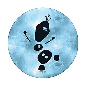 Disney Frozen 2 Olaf Silhouette Watercolor PopSockets PopGrip: Swappable Grip for Phones & Tablets