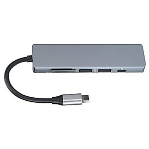 USB Hub Adapter Intelligent Type‑C Docking Station Adapter Docking Station Adapter Computer for Travel Home