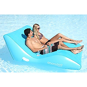 SUN COMFORT COOL SUEDE Double Zero Gravity Lounge, Sapphire