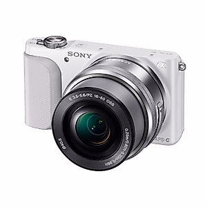 Sony NEX-3NL/W Mirrorless Digital Camera Kit (White)
