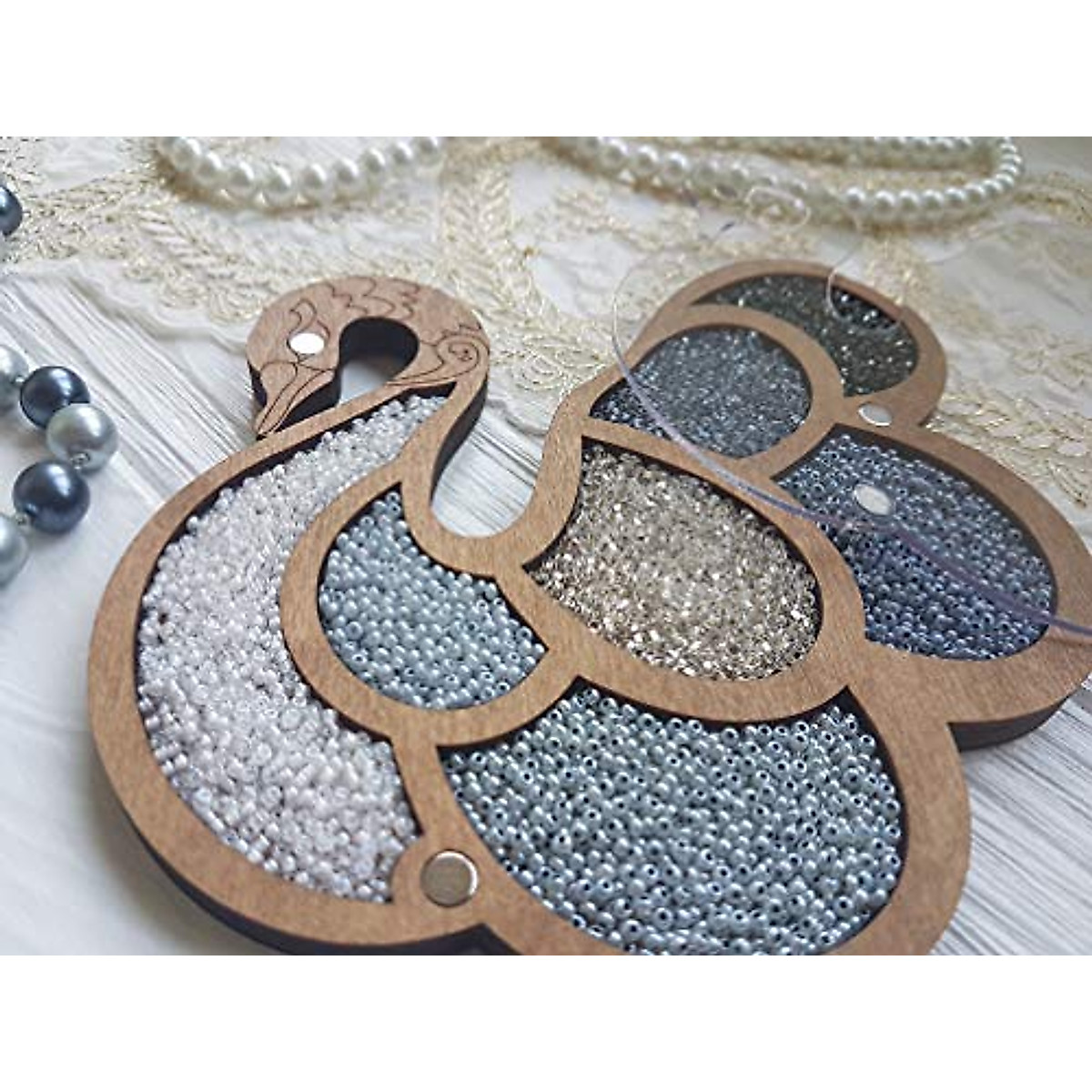 Bead Organizer (Swan)