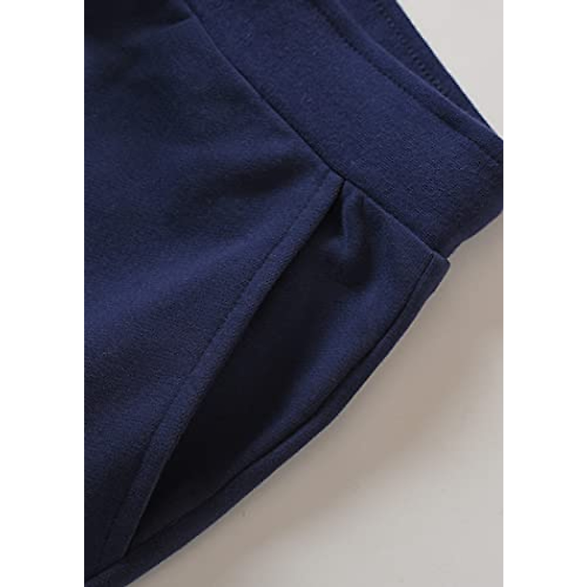 Weintee Women's Cotton Sweatpants with Pockets Plus Size Petite 2X Navy