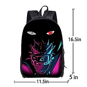Ndw Unisex Anime Backpack 3d Printing Cosplay Casual Daypacks Novelty Double Shoulder Bag Travel Bag 7-One Size