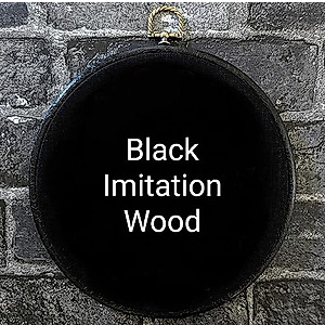 It's not a whore house, It's a whore home. Machine embroidery 8" hoop. Gothic decor. welcome sign, hoop art, Halloween decor (#3 Natural wood)