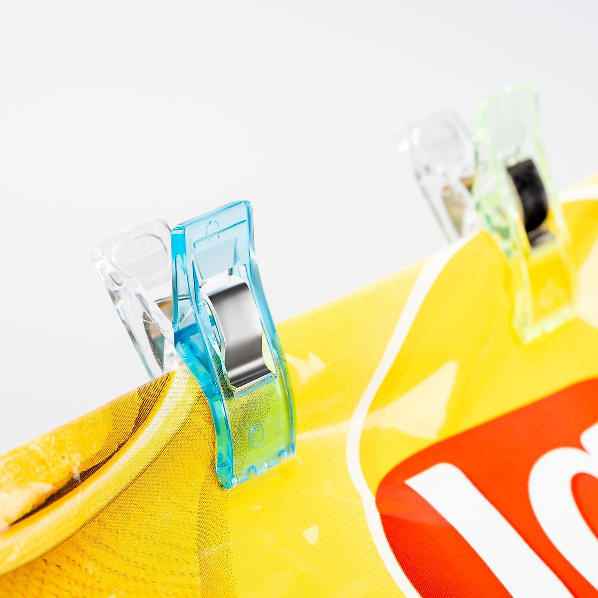 MumCraft Multipurpose Sewing Clips with Tin Box Package, Assorted Colors, Pack of 100