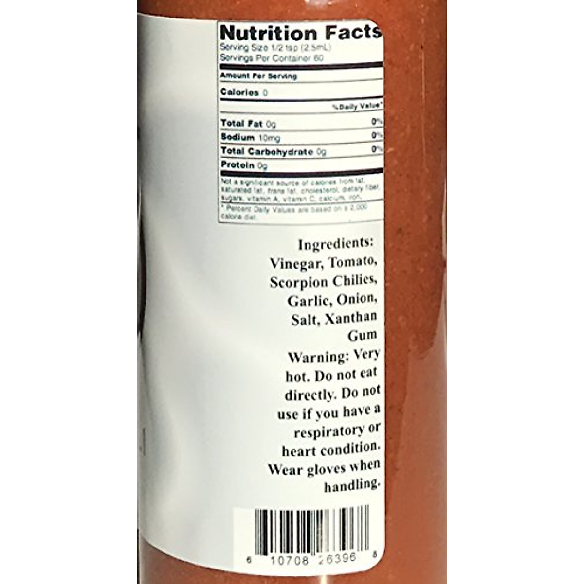 Hot Sauce Gift Set Ghost Pepper Sauce Scorpion Wax Sealed Hottest Collection