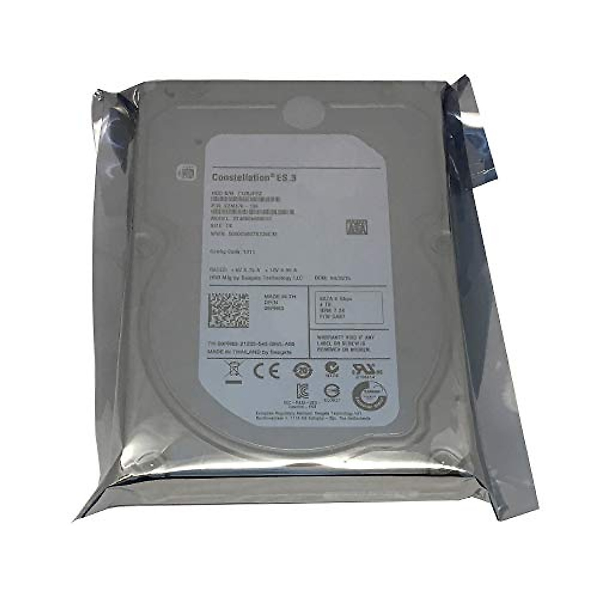 Seagate 4TB Enterprise Capacity HDD 7200RPM SATA 6Gbps 128 MB Cache Internal Bare Drive (ST4000NM0033) (Renewed)